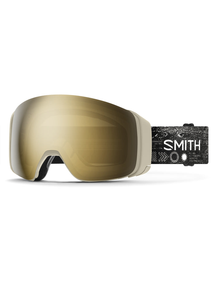 2026 Smith 4D Mag Goggles - Chalk Space Invader – Civil