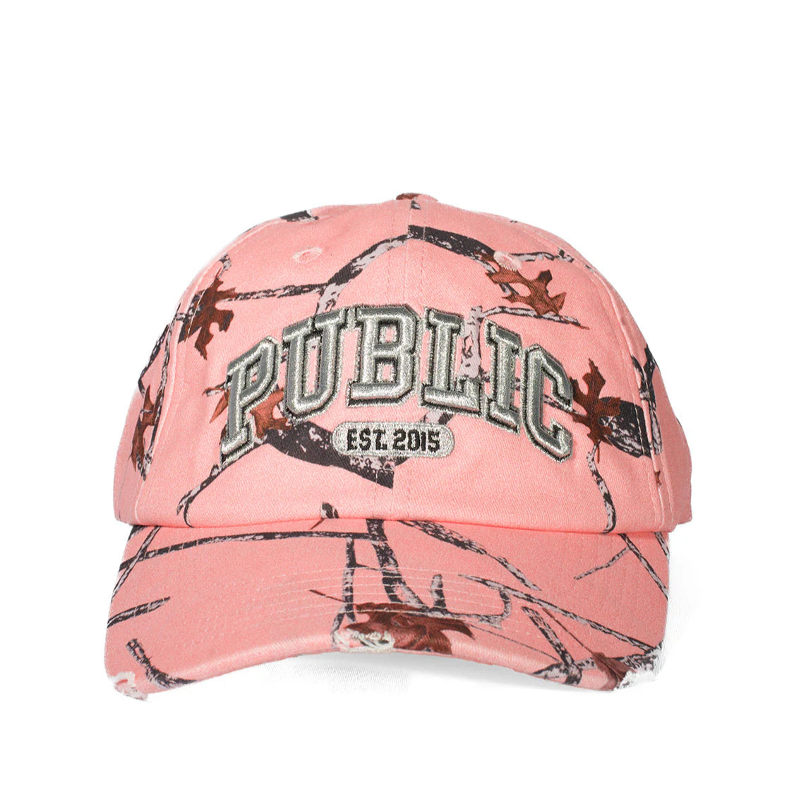 Public Collegiate Cap - Pink Camo – Civil