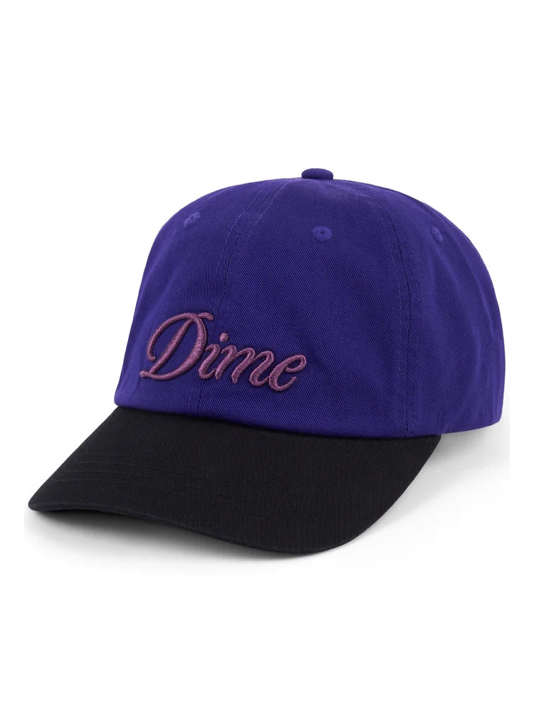 Dime Cursive Low Pro Cap - Purple / Black – Civil