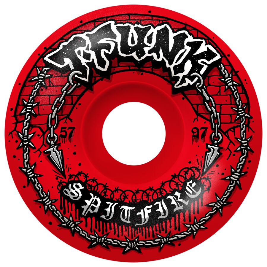 Spitfire F497 T-Funk Raw RF Red - 57mm – Civil