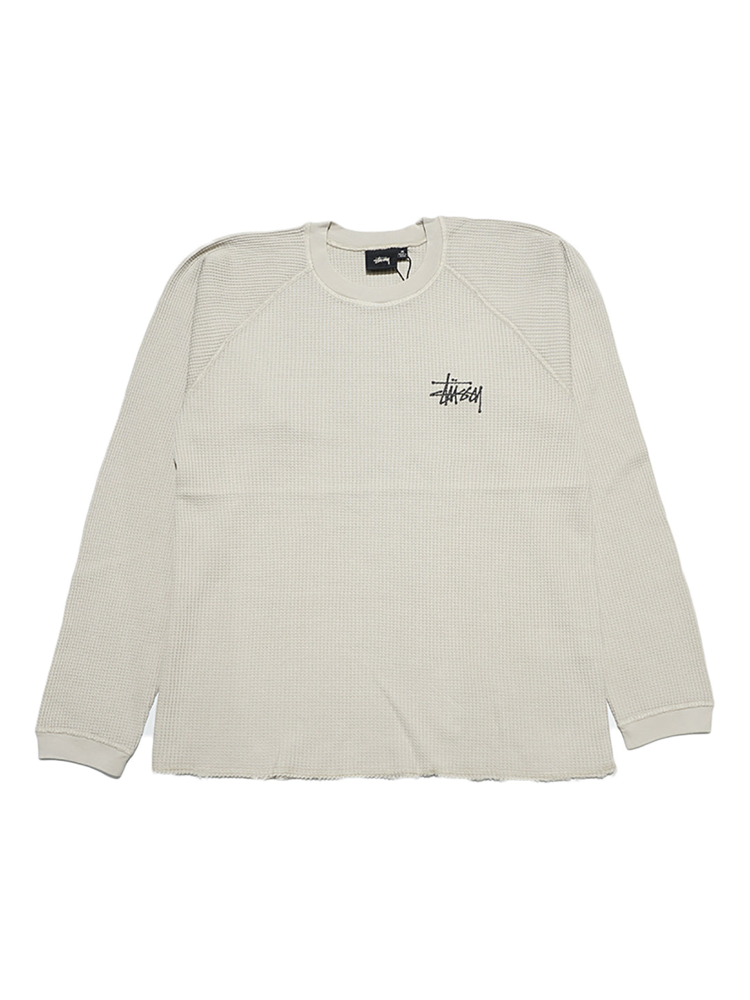 Stussy Raglan Thermal LS Crew - Bone – Civil