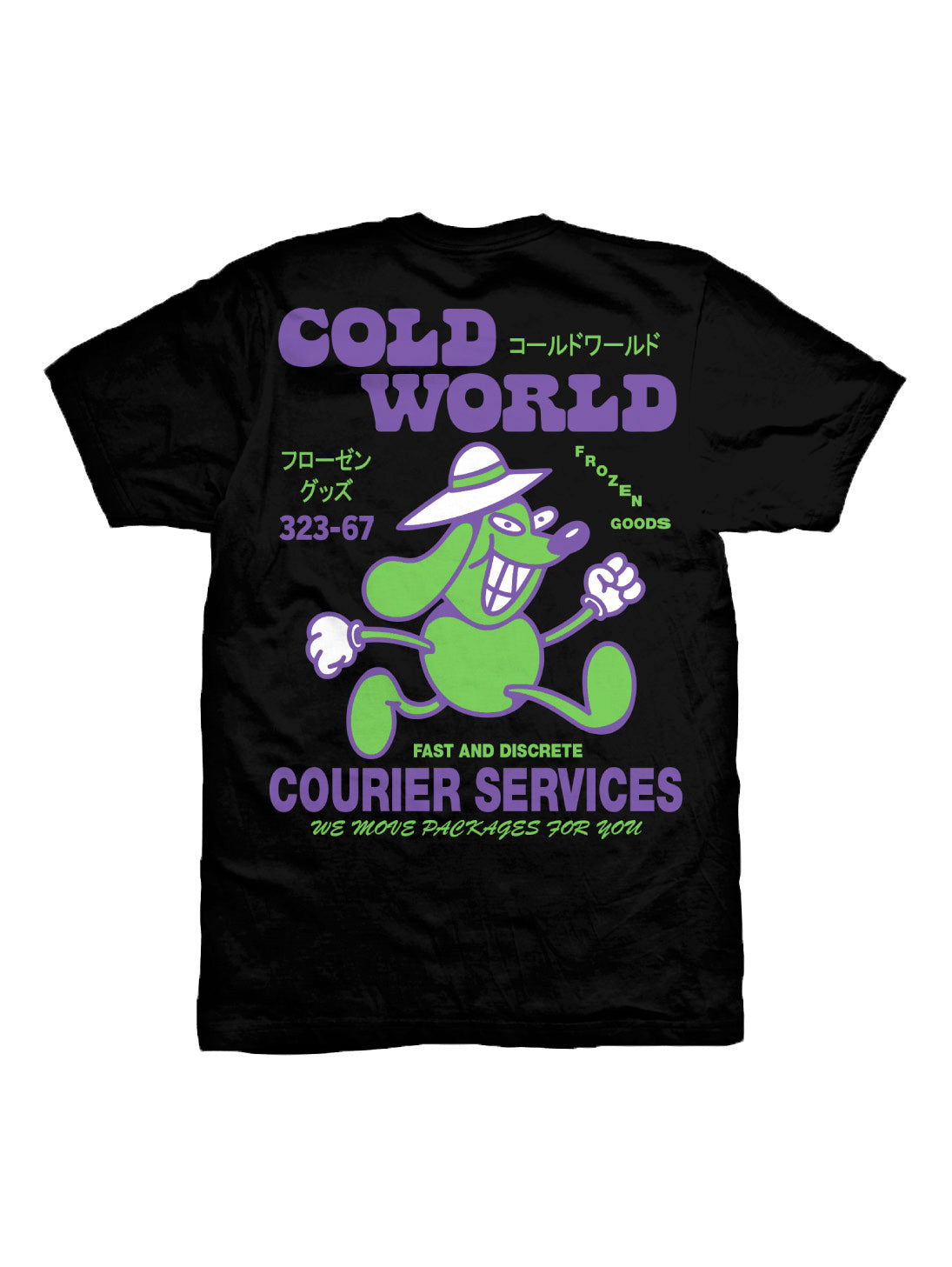 Cold World Courier Tee – Civil