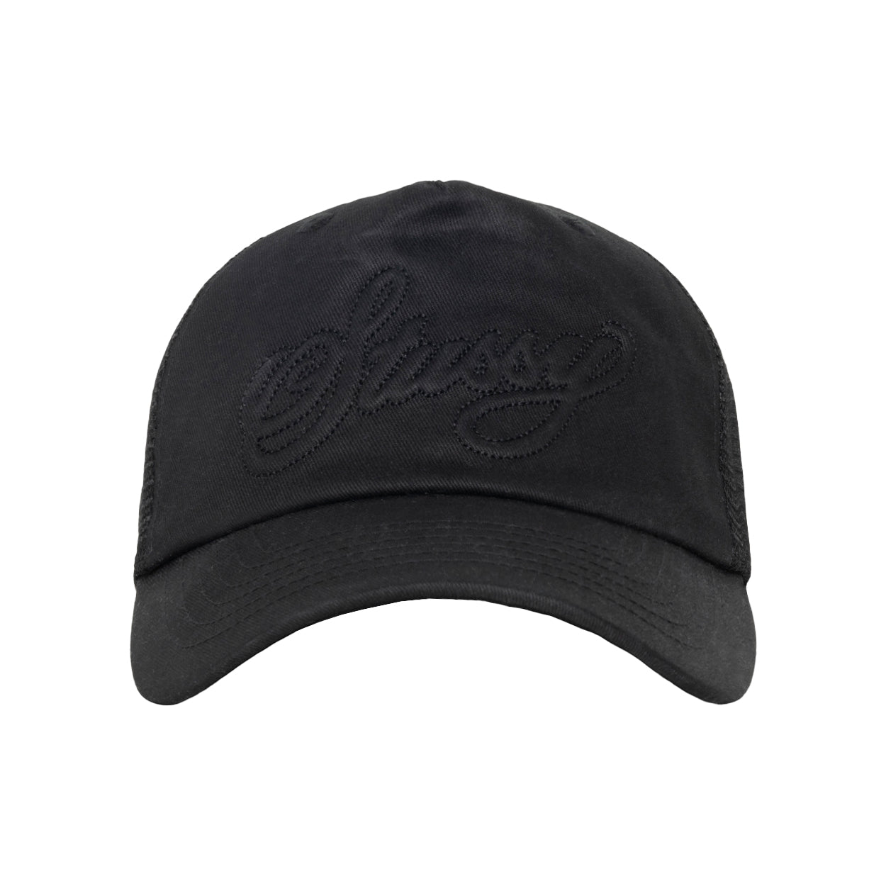 Stussy Trucker Cursive Stitch - Black – Civil